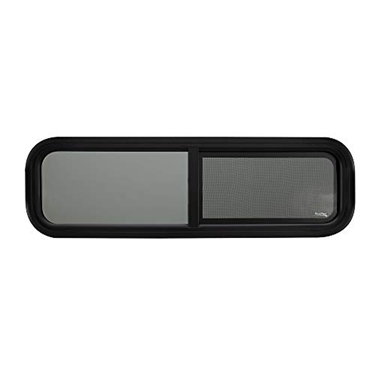 RecPro RV Window | 42" W x 12" H | Teardrop Horizontal Slide | RV Window Replacement | Optional 1 1/2" Trim (1 Window, with Trim Kit) | Made in USA