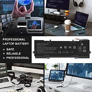 KB06XL KBO6XL Laptop Battery for HP Spectre X360 15 15-Bl012DX 15-BL112DX 15-BL062NR 15-BL075NR 15-BL0XX 15-BL1XX 15-BL002XX 15T-BL000 15T-BL100, HSTNN-DB7R TPN-Q179 902499-856 902499-855 902401-2C1