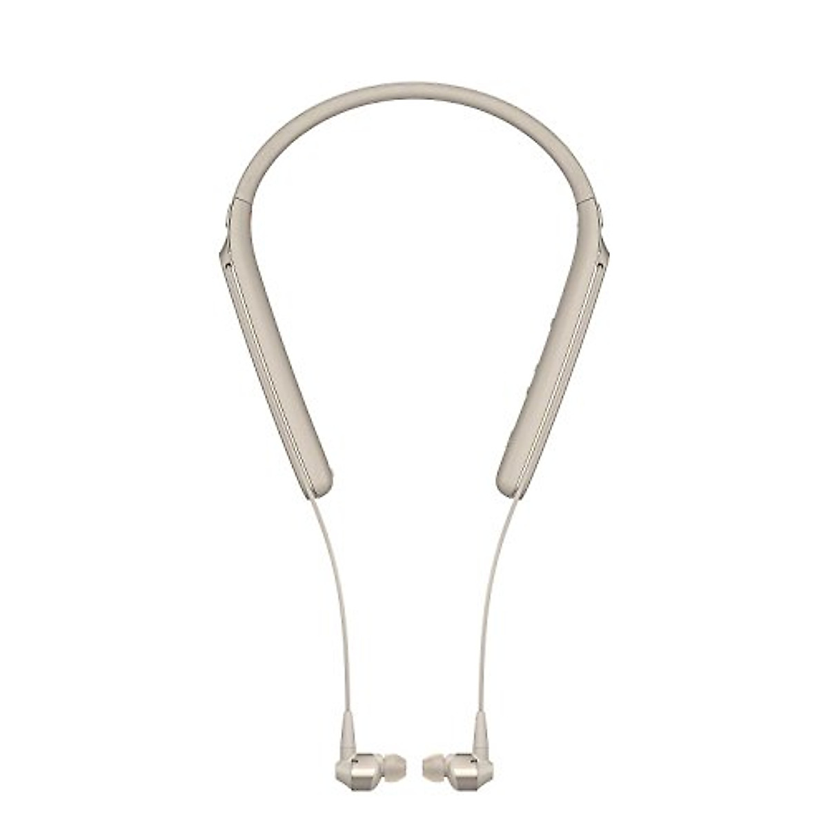 Sony Premium Noise Cancelling Wireless Behind-Neck in Ear Headphones - Gold (WI1000X/N)