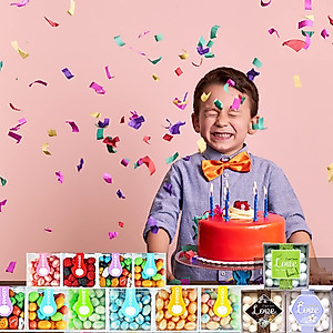 Acrylic Box,12 Pack 2.16x2.16x2.16 Inch Clear Boxes with Lid Transparent Small Display Square Cube Easter Birthday Graduation Candy Jewlry Presents Party Favor Gift Wrap Box