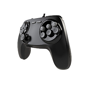 BrawlerGen Genesis Mini Controller 6 Button Genesis Mini/PC/MAC/Switch USB Compatible