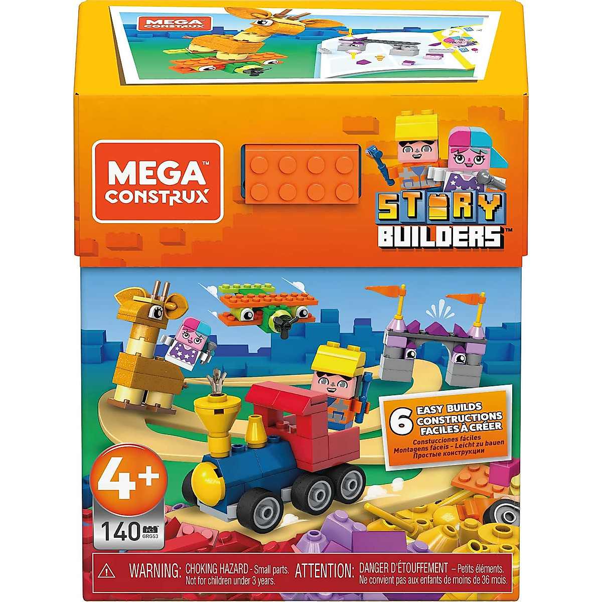Mega Construx Story Builders Saga Storytelling Building Set, Multicolor