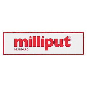 Milliput Standard 2-Part Self Hardening Putty, Yellow/Grey