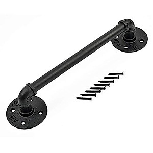 WSZTT Farm House Door Pull Handle Drawer Multifunction Easy Install Closet Alloy Indoor Outdoor for Sliding Barn Simple Fence