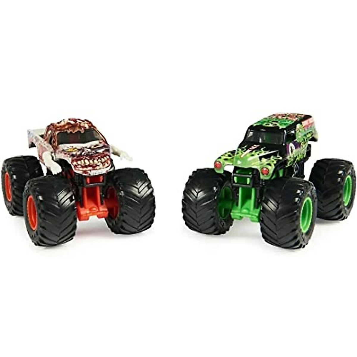 Monster Jam, Official Grave Digger vs Zombie New 2023 Series 22 Monster Truck, Collector Die-Cast Vehicle, 1:64 Scale, Kids Toys for Boys Ages 3 and up