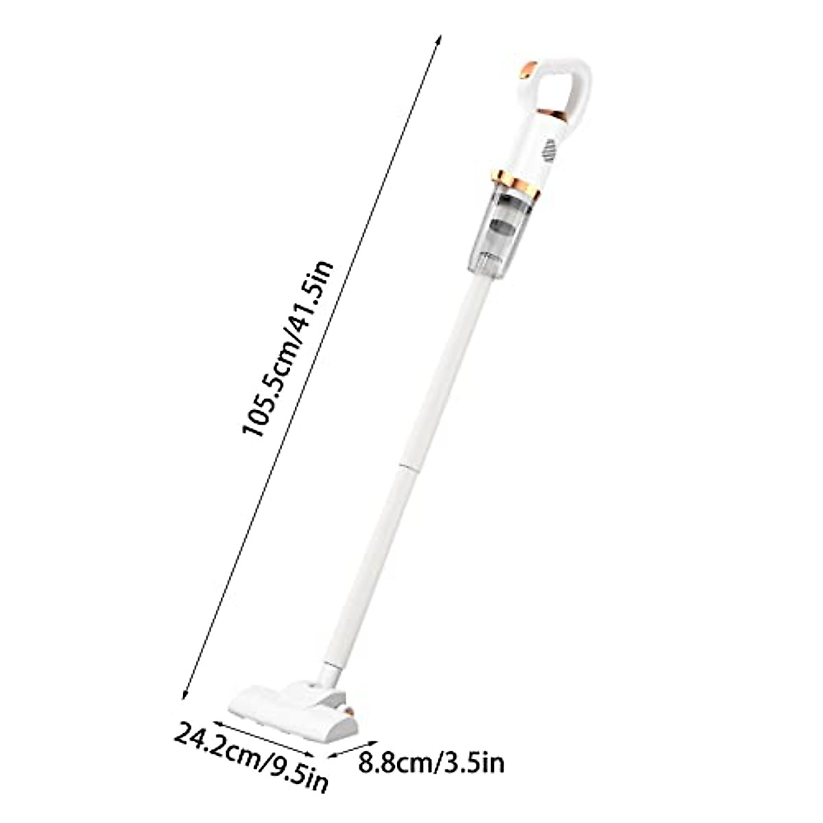 MORESEC Cordless Vacuum Cleaner, 2-in-1 Stick Vacuum Cleaner Integrated Blower and Floor Mop, 2000mAh Lightweight Quiet Cordless Vacuum Cleaner for Carpet, Car, Hardwood Floor ＆ Pet Hair