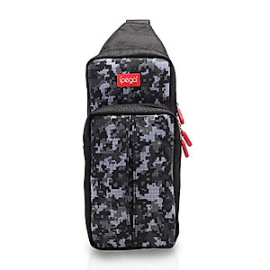 HEATFUN Bag for Nintendo Switch, Durable Shoulder Bag for Nintendo Switch and Nintendo Switch Accessories - Camouflage