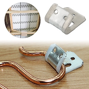 DGHAOP 12pcs Sofa Couch Spring Buckle Connectors 5 Holes Snake Spring Buckle for Sofa/Chair/Couch/Bed Spring Clips Repair Parts