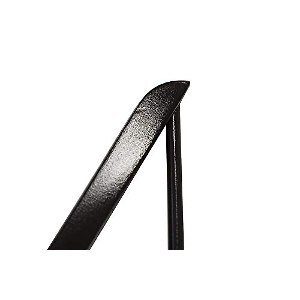 NAHANCO 8217CH20 Economy Wooden Suit Hanger with Attached Pant Bar, Chrome Hook, 17", Black (Pack of 20)