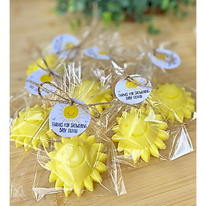 Sun Baby Shower Soaps - You Are My Sunshine Baby Shower Favors, First 1st Trip Around The Sun Birthday Decorations, 1st Birthday Party Gift