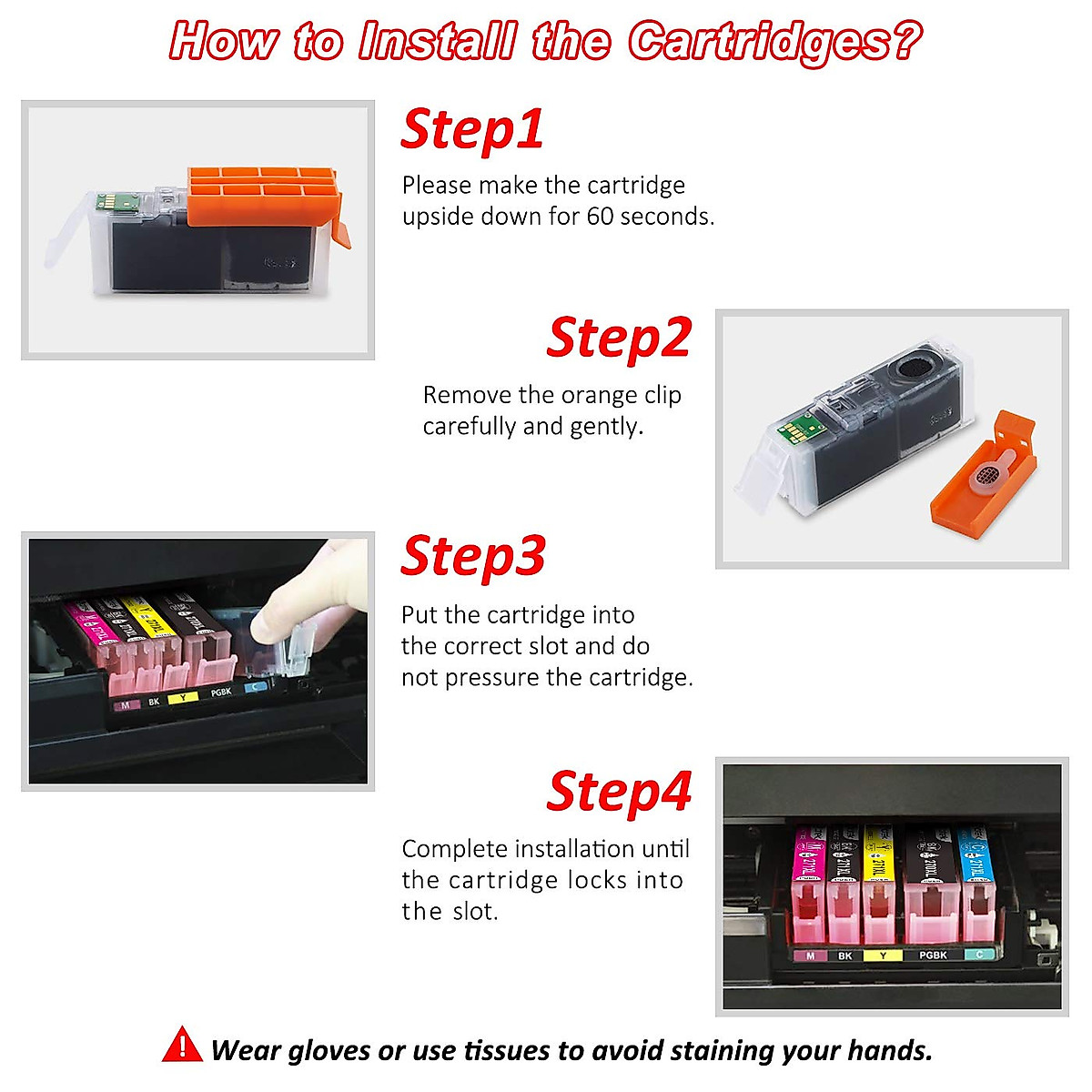 Sotek Compatible Ink Cartridge Replacement for PGI-270XL 270 CLI-271XL 271, Work with Pixma MG7720 TS8020 TS9020 (3 Sets + 3PGBK, with Gray -21 Pack)