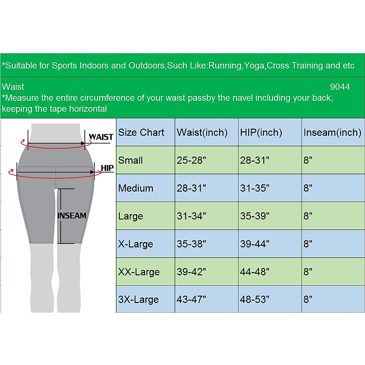 NELEUS Women's 3 Pack Biker Shorts High Waist Running Yoga Shorts with Pockets,3 Pack,Black/Grey/Coffee,US M,EU L