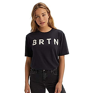 Burton Men's BRTN Short Sleeve T-Shirt, True Black, L