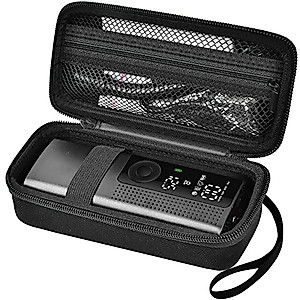 Case Compatible with Portable Air Pump, 120 PSI Air Compressor, Car Tire Inflator Storage Bag for USB Cable, Air House, Connector and Accessories (Box Only)