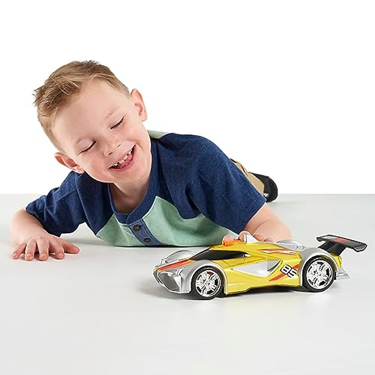 Hot Wheels Color Crashers, Mach Speeder, Kids Toys for Ages 3 Up by Just Play