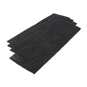 InvisiClean Replacement Charcoal Pre Filter - 4 Pack - IC-6022-PREFILTER - Compatible for InvisiClean IC-6022, GermGuardian AC4300BPTCA, AC4900CA, AC4825, AC4850PT, and More