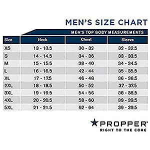 Propper Men's Uniform Polo, Black, Medium