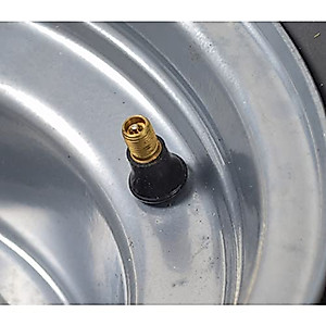 AlveyTech 18x9.50-8 (18/950-8) Go-Kart, Lawn & Garden Cart, and Trailer Wheel Assembly with 4"x4" Mounting Hole Spacing