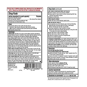A+Health Ibuprofen 200 Mg Softgels, Pain Reliever/Fever Reducer (NSAID), Made in USA, 300 Count