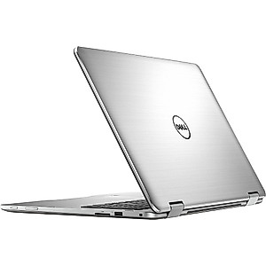 Dell 7000 Inspiron 2-in-1 17.3" Touch-Screen FHD IPS Laptop I7779-7045GRY-PUS, Intel Core i7-7500U, 16GB DDR4 RAM, NVIDIA GeForce 940MX 2GB, 512GB SSD, BT, HDMI, Backlit keyboard, Win10