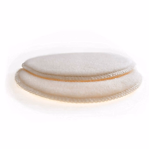 Merino Wool Nursing Pads, Style Softline, Regular Thickness, Size Mini - 3 in. Diameter
