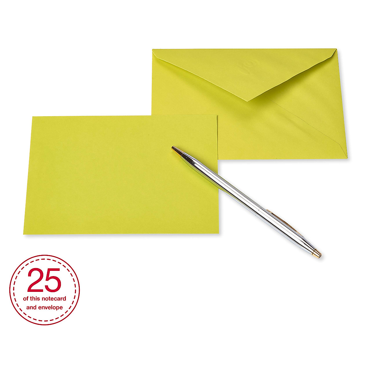 American Greetings Single Panel Blank Cards with Envelopes, Rainbow Colors (200-Count)