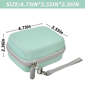 Grapsa Digital Camera Case for CAMKORY/for Kodak Pixpro/for VAHOIALD/for Sony DSCW800 830/ for Canon PowerShot 180 190. Vlogging Cameras Storage Holder for Accessories (Box Only)-Green