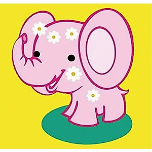 898 5D DIY Diamond Mosaic Kits for Kids,Beginners Art Crafts Kits for Girls and Boys , with Frame Rhinestone Embroidery Cross Stitch Arts Craft Wall Decor(Elephant)