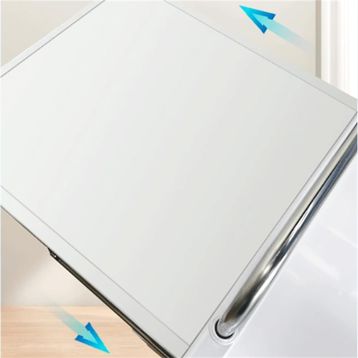 HUANGHAIQIU Medical Crash Cart with Wheels, Mobile Emergency Crash Cart with Accessories,Rolling Crash Cart Ultrasound Trolley,Hospital Crash Cart for Hospitals and Clinics