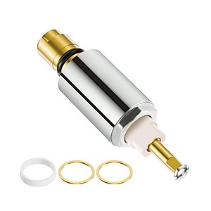 UCDETD MS-5AT-C Brass Shower Cartridge Replacement for SLD1350, MP58045, 4-1/2 in Length, Globe Valve, Faucet Cartridges