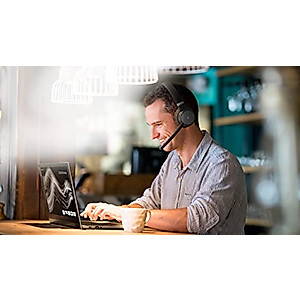 Lenovo Go - Wireless ANC Headset - Bluetooth Headset - Active Noise Cancelling - Rotatable Boom Mic - Microsoft Teams Certified