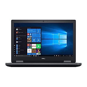 Dell Precision 7730 17.3" FHD Intel Core i9-8950HK 2.9GHz, 32GB RAM, 512GB SSD, Windows 11 Pro 64bit, CAM, NVIDIA Quadro P3200 6GB (Renewed)
