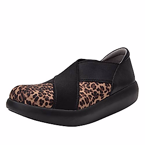 Alegria Women's Evie Leopard Shoe 7 M US