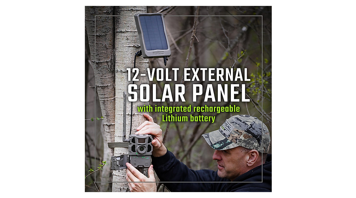TACTACAM Reveal External Solar Panel for Trail Cameras | Power Anywhere