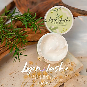 LyonLash Pro Gentle Cream Remover 15g 0.51fl. oz | Removes Eyelash Extension Glue Effectively| Low Irritation for Sensitive Skin | Essential Lash Extensions Supplies (Classic)