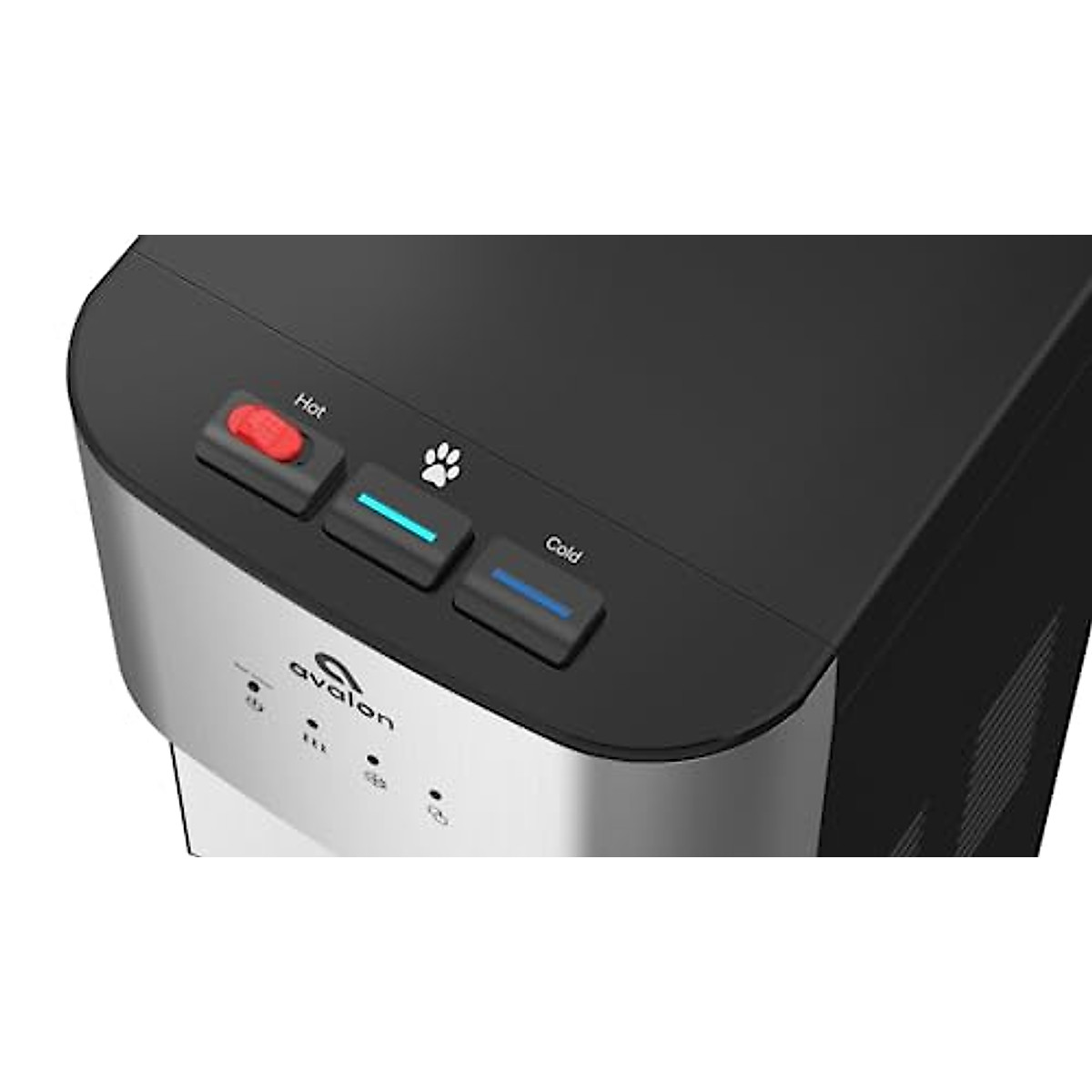 Avalon Limited Edition Self Cleaning Water Cooler Water Dispenser with Pet Bowl- 2 Temperature Settings - Hot & Cold, Durable Stainless Steel Construction, Bottom Loading - UL Listed