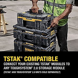 DEWALT TOUGHSYSTEM 2.0 Tool Storage Adaptor, Connecting DEWALT TOUGHSYSTEM 2.0 products to DEWALT TSTAK (DWST08017)