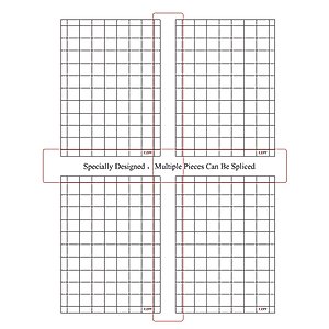 CZYY 1" Square Grid Game Mat and 1" Hex Grid Game Mat