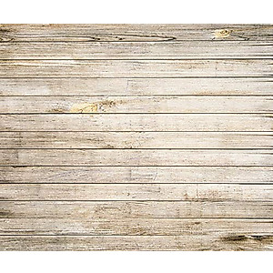 Laeacco 10x8ft Wooden Board Photography Background Rustic Wood Backdrops Vintage Texture Wood Photo Prop Studio Wooden Backdrop Child Baby Adult Portrait Shoot Wallpaper Grunge Wood Plank Video Prop