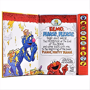Sesame Street with Elmo and Grover - Another Monster at the End of This Sound Book - Read Along Book Voiced by Elmo and Grover - PI Kids