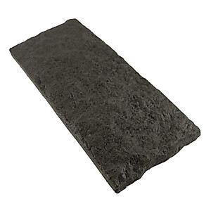 Stone Veneer Rubber Molds for Concrete, XL Cut Limestone Mold, Creates Two 18.5" x 8" x 1.75" Stones