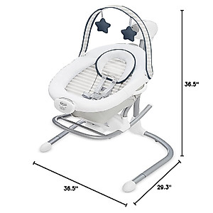 Graco Soothe 'n Sway Baby Swing with Portable Rocker (Alex)
