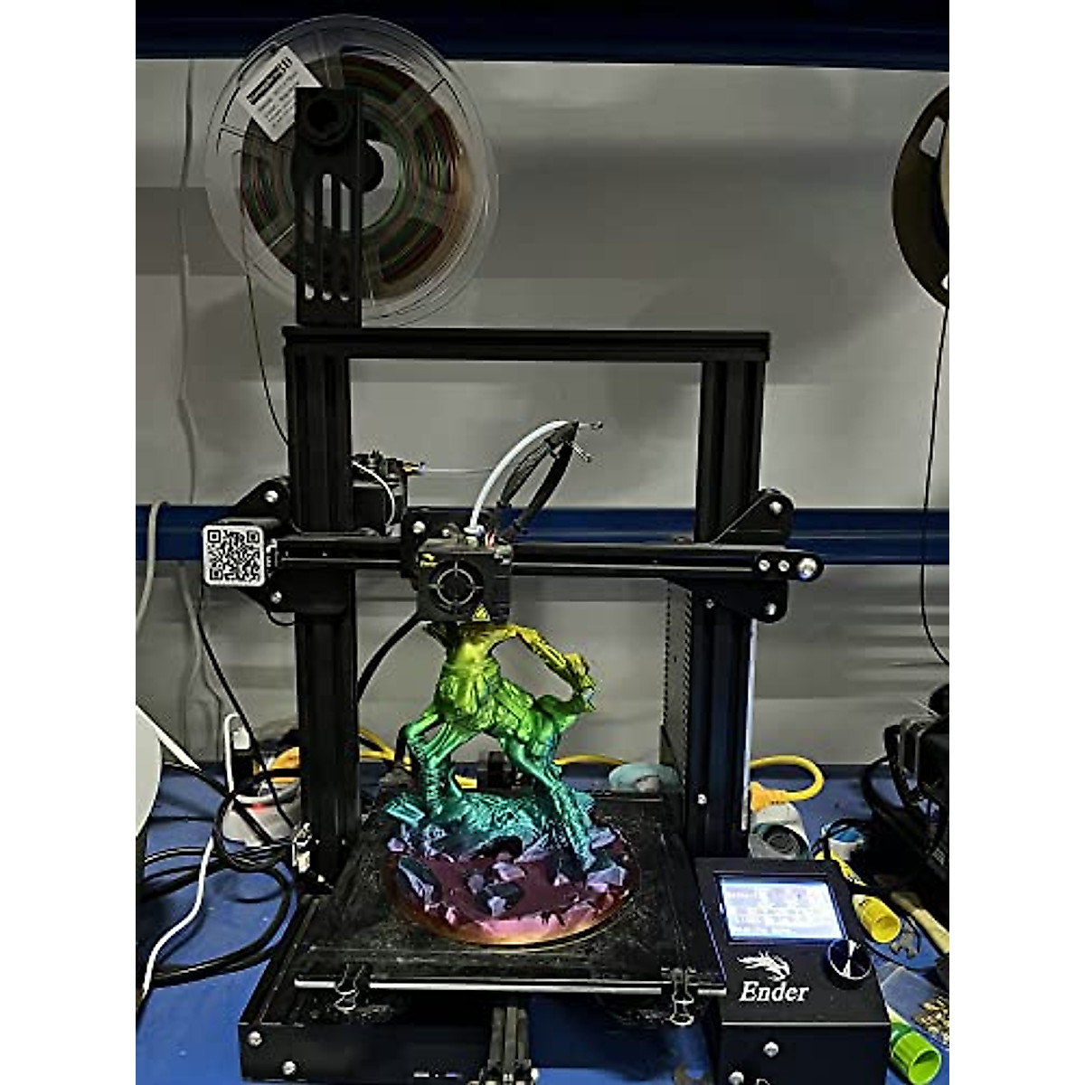 Stronghero3D PETG 3D Printer Filament 1.75mm Rainbow 1kg for Anet Creality Ender3 Prusa