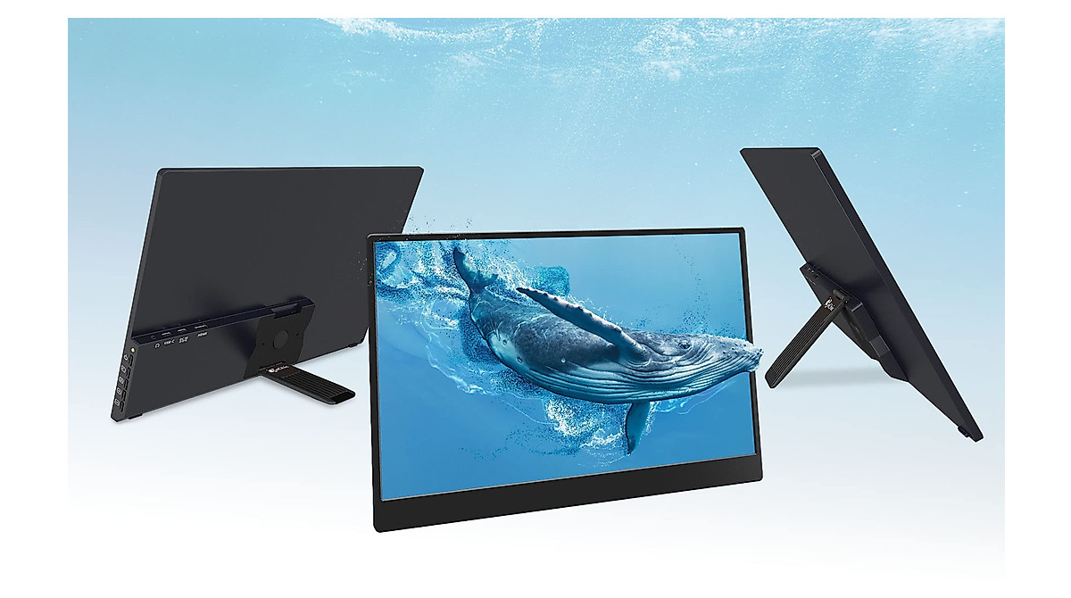 Gechic M161H 16.1"1080P Portable Monitor Rear Port Laptop/Macbook,HDMI ...