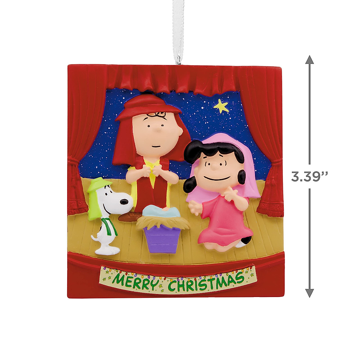 Hallmark Peanuts Gang Christmas Pageant Nativity Scene Christmas Ornament