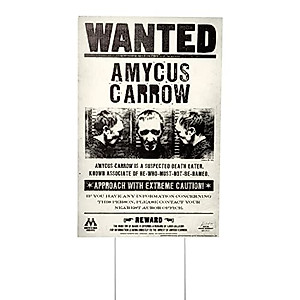 Rubie's Harry Potter Wanted Poster Signs Lawn Décor, As Shown, One Size