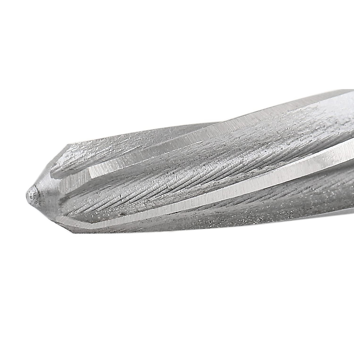 Accusize Industrial Tools High-Speed Steel Spiral Flute Aligning Reamer, 1/2" Cutting Diameter, 1/2" Shank Diameter, 0522-0012