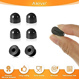 AIEVE Rubber Stopper for Contigo Snapseal Coffee Travel Mug, Rubber Stopper Replacement for Contigo Snapseal Lid(6 Pack)