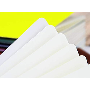 Zegrox A5 Colorful Blank Sketchbook Unruled Journal Pack Planner with Unlined Paper,Thick Blank Journal -60 Pages, 12 Pack (Blank)