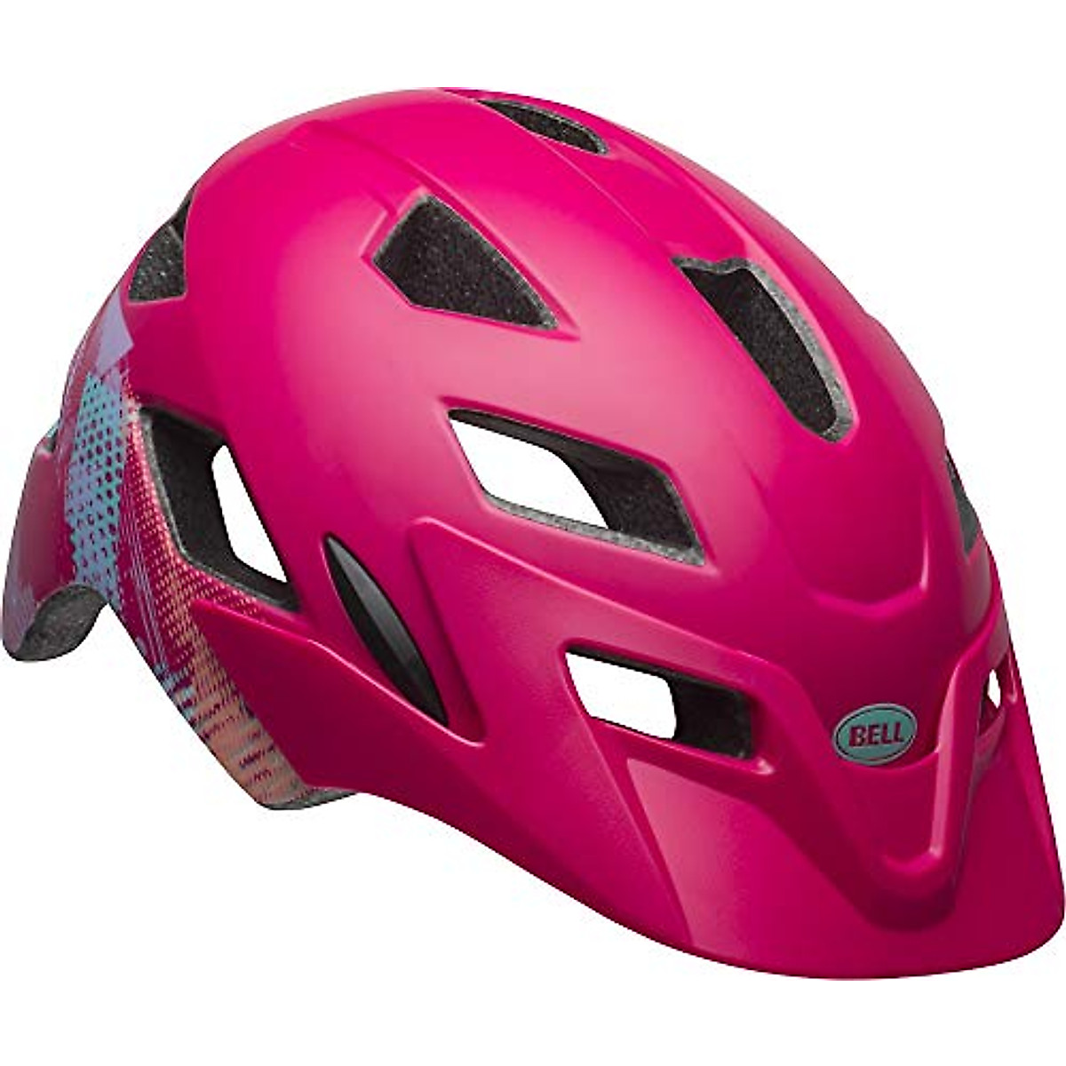 Bell Sidetrack Youth Bike Helmet - Gnarly Matte Berry - UY (50–57 cm)
